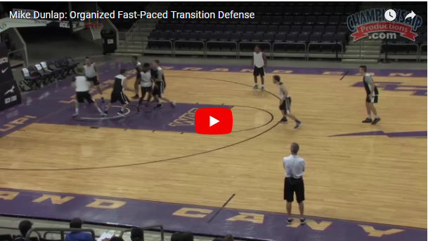 Mike Dunlap Conversion and Closeout Defense Drill